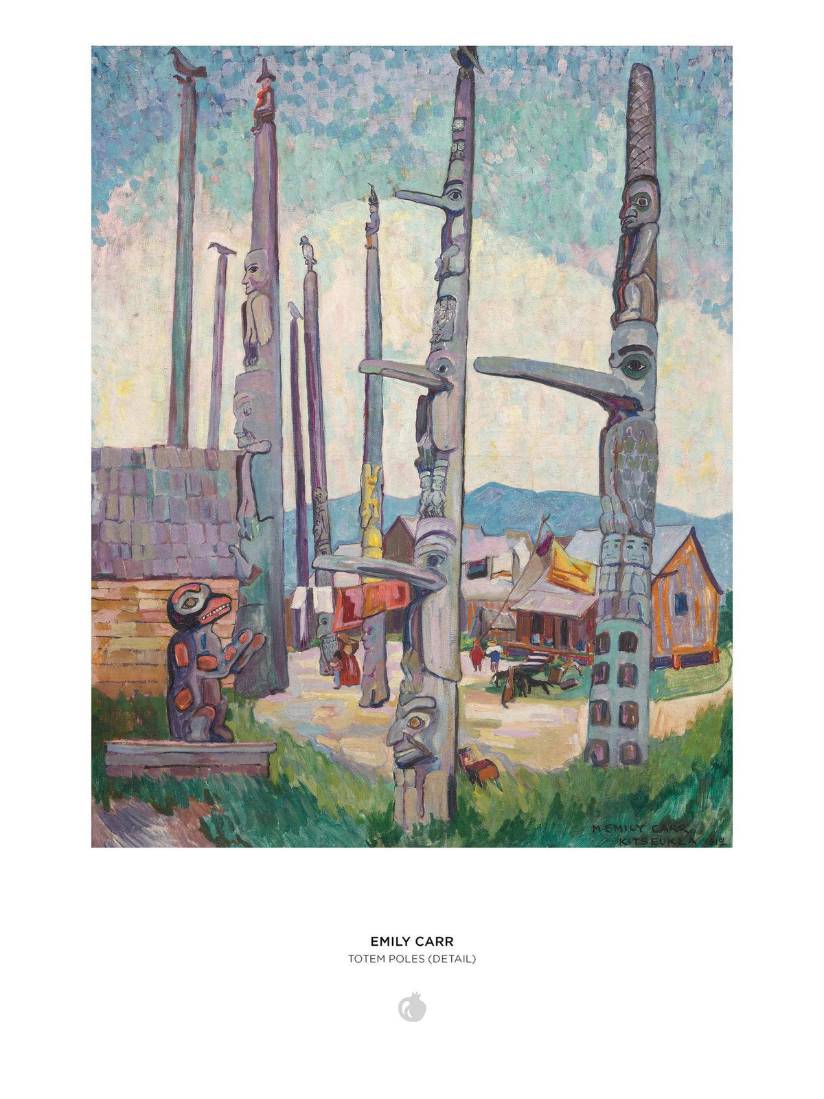 Emily Carr: Totem Poles (Pomegranate 1000pc) — Games Unlimited, LLC