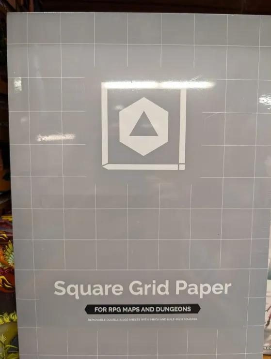 Square Grid Paper — Games Unlimited, LLC