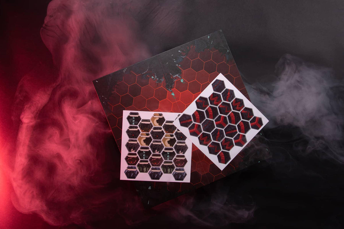 Heart: The City Beneath Map and Sticker Pack — Games Unlimited, LLC