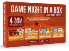 Game Night in a Box by Exploding Kittens — Games Unlimited, LLC