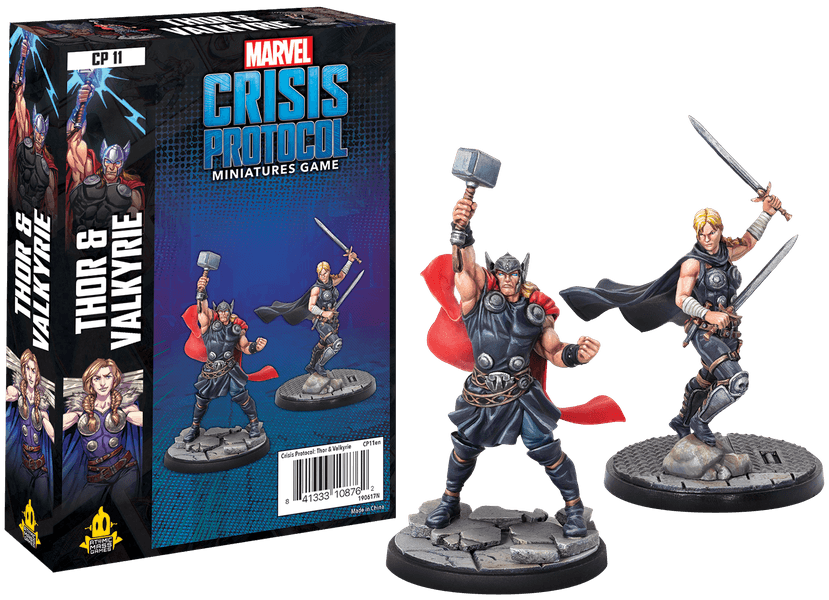 Marvel Crisis Protocol: Thor & Valkyrie — Games Unlimited, LLC