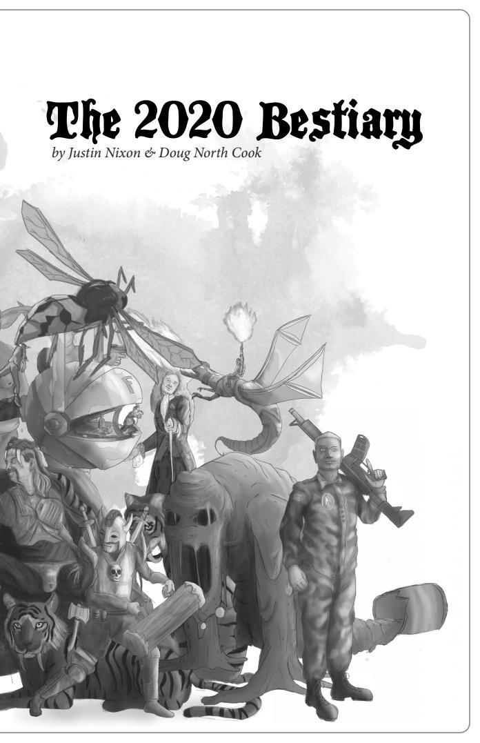 The 2020 Bestiary — Games Unlimited, LLC