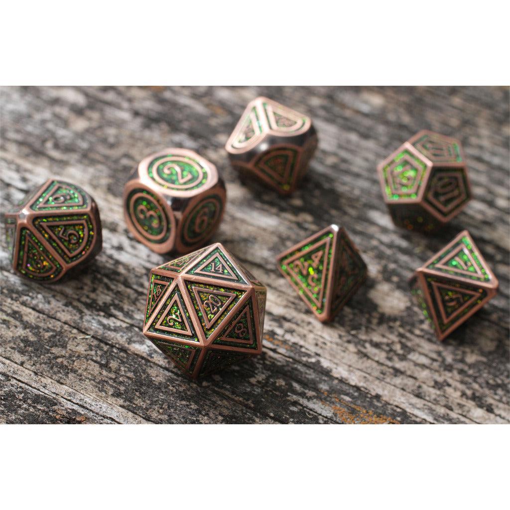 Arboreal Magik (Metal 7-Die RPG Set) — Games Unlimited, LLC